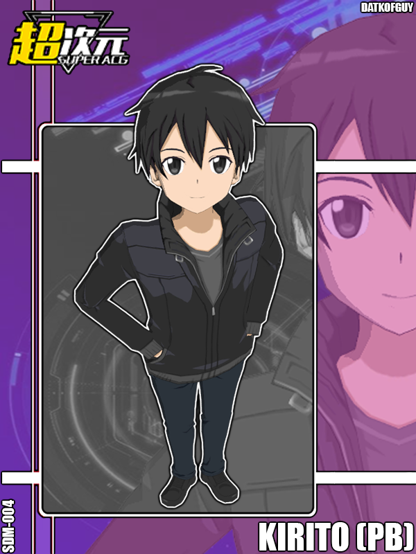SDM004 - Kirito (PB) by DatKofGuy on DeviantArt