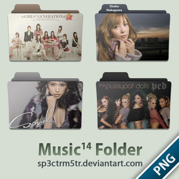 Music Folder 14 PNG by sp3ctrm5tr on DeviantArt