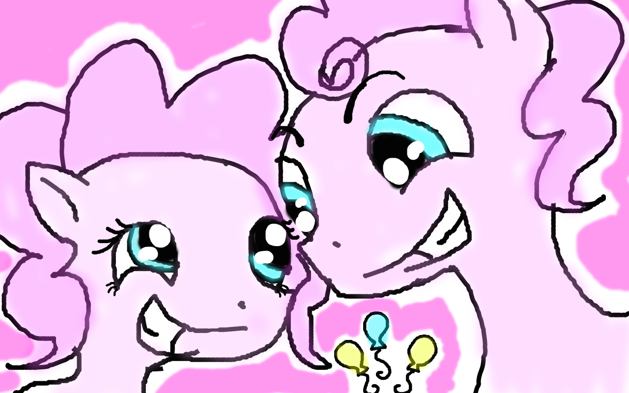 Pinkie Pie And Bubble Berry By Burningeclipse On Deviantart