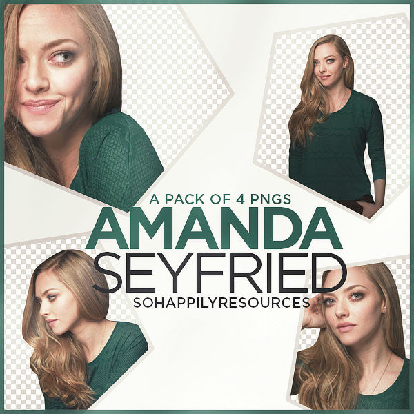 Amanda Seyfried PNG Pack 004 by sohappilyart on DeviantArt