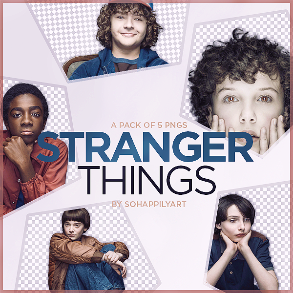 Stranger Things PNG Pack 012 by sohappilyart on DeviantArt