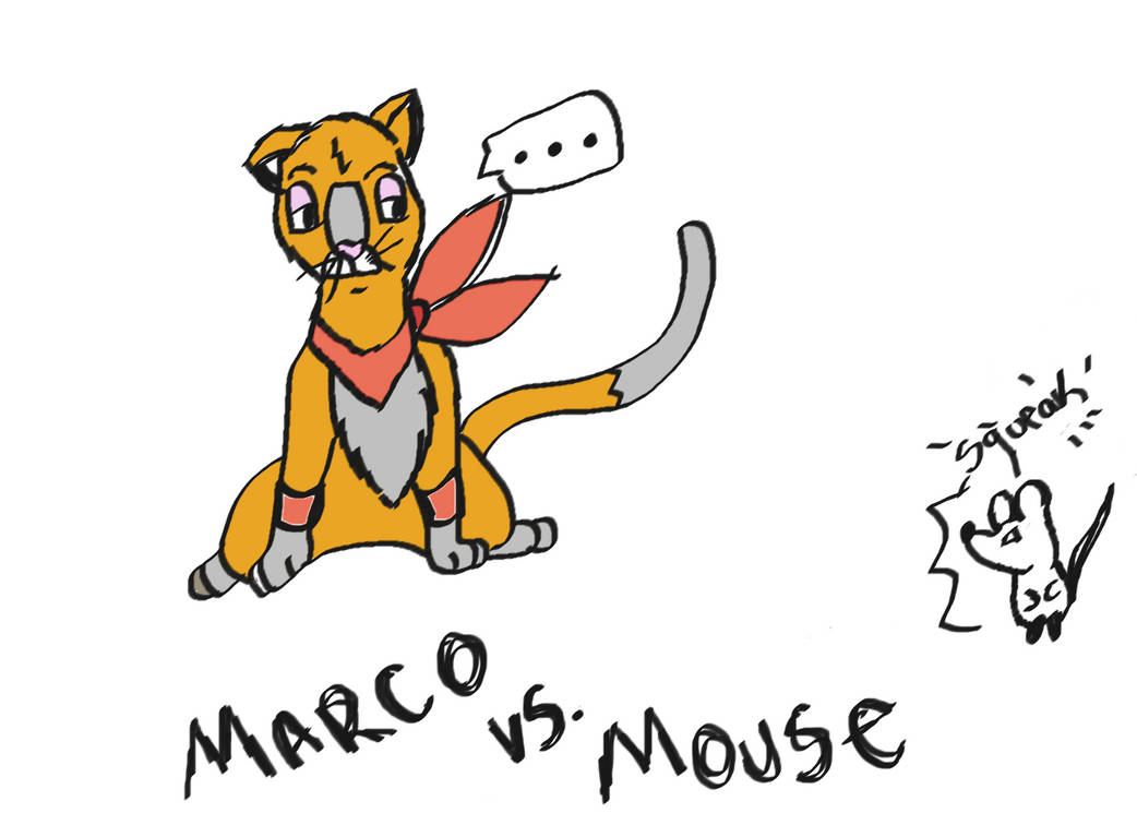 Marco vs. Mouse by BebeParis19 on DeviantArt