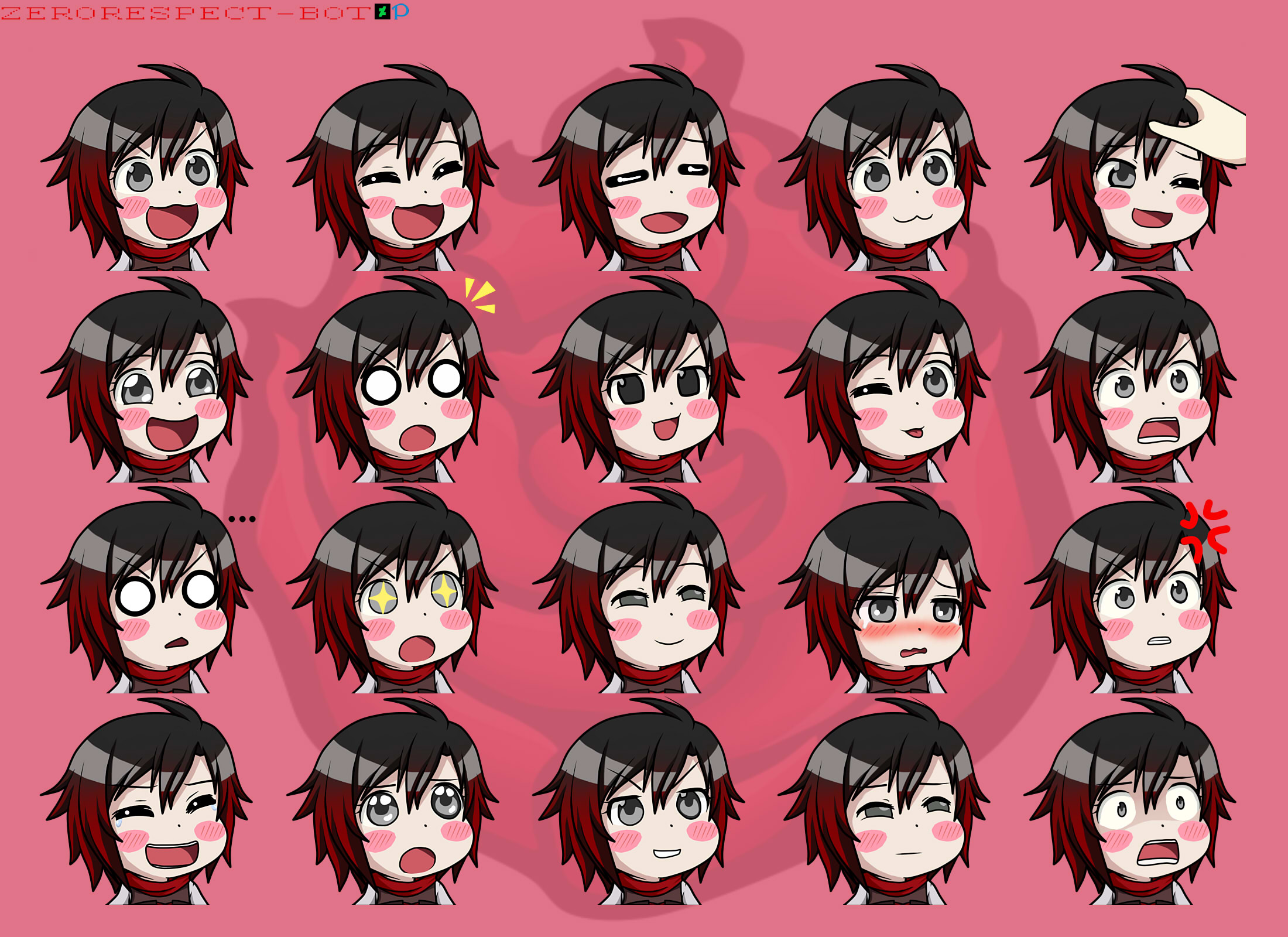 RWBY Ruby Vol7 Ohayou Set by Zephylyne on DeviantArt