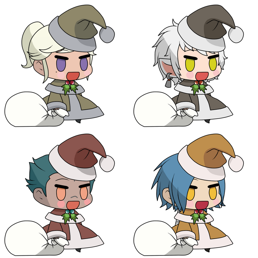 RWBY Happy Huntresses Padoru by Zephylyne on DeviantArt