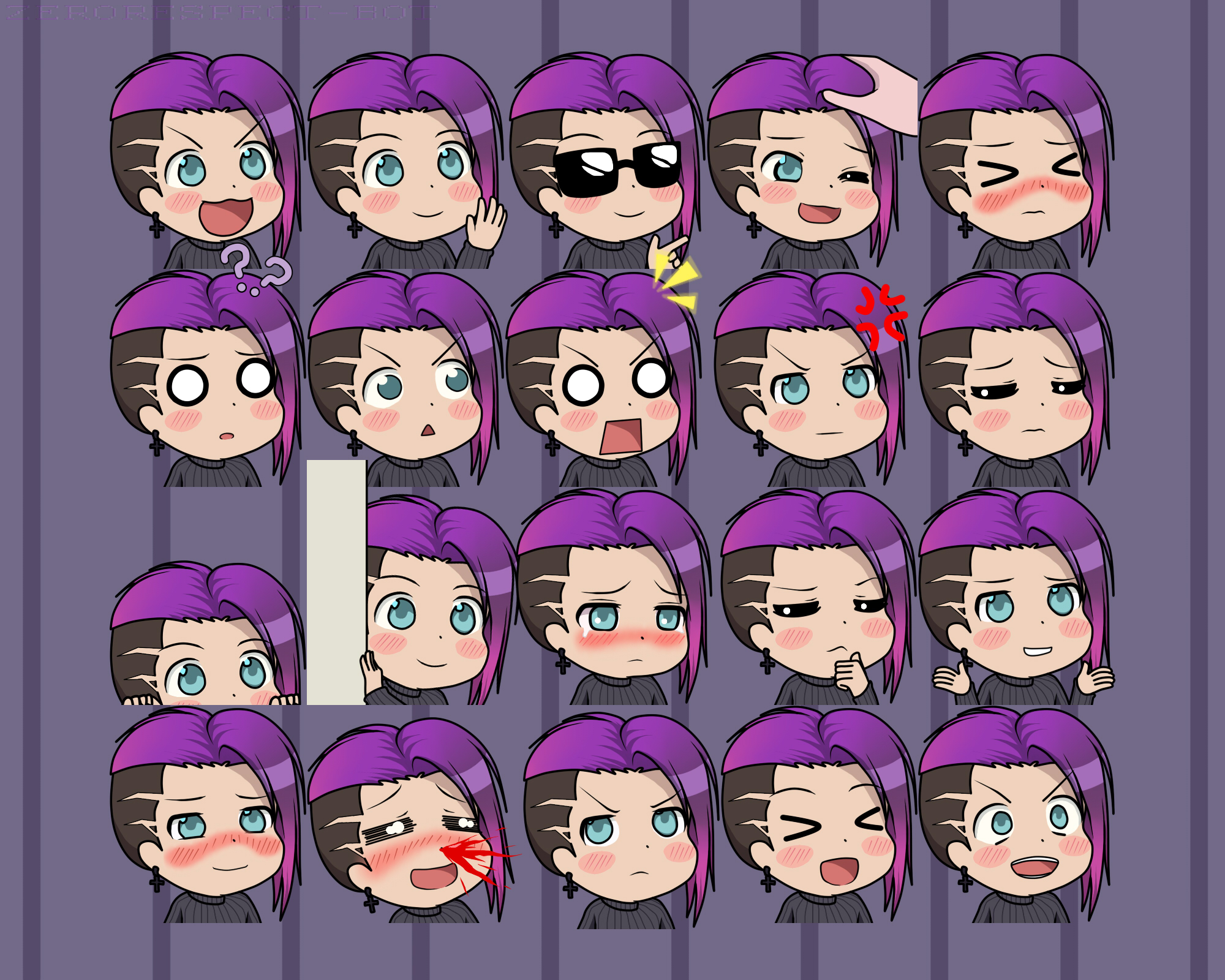 Commission Ohayou Set by Zephylyne on DeviantArt