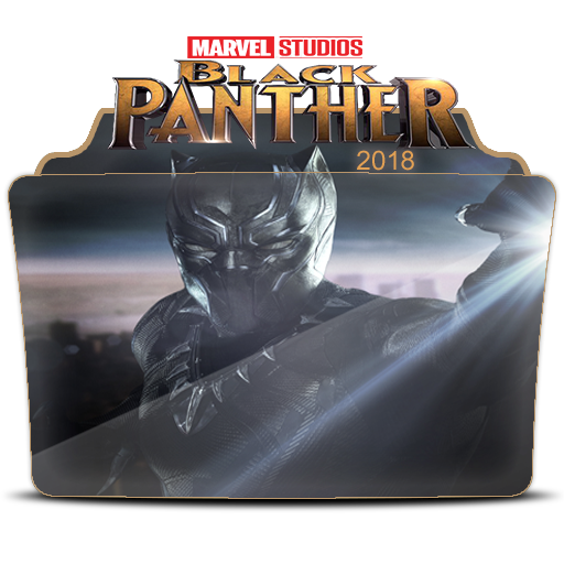 Marvel Studio Black Panther Movie 2018 Folder Icon by ...