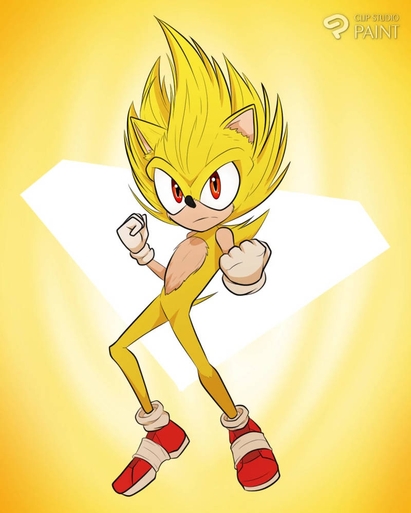 Super Sonic Speedpaint by TheSuperiorPasta on DeviantArt