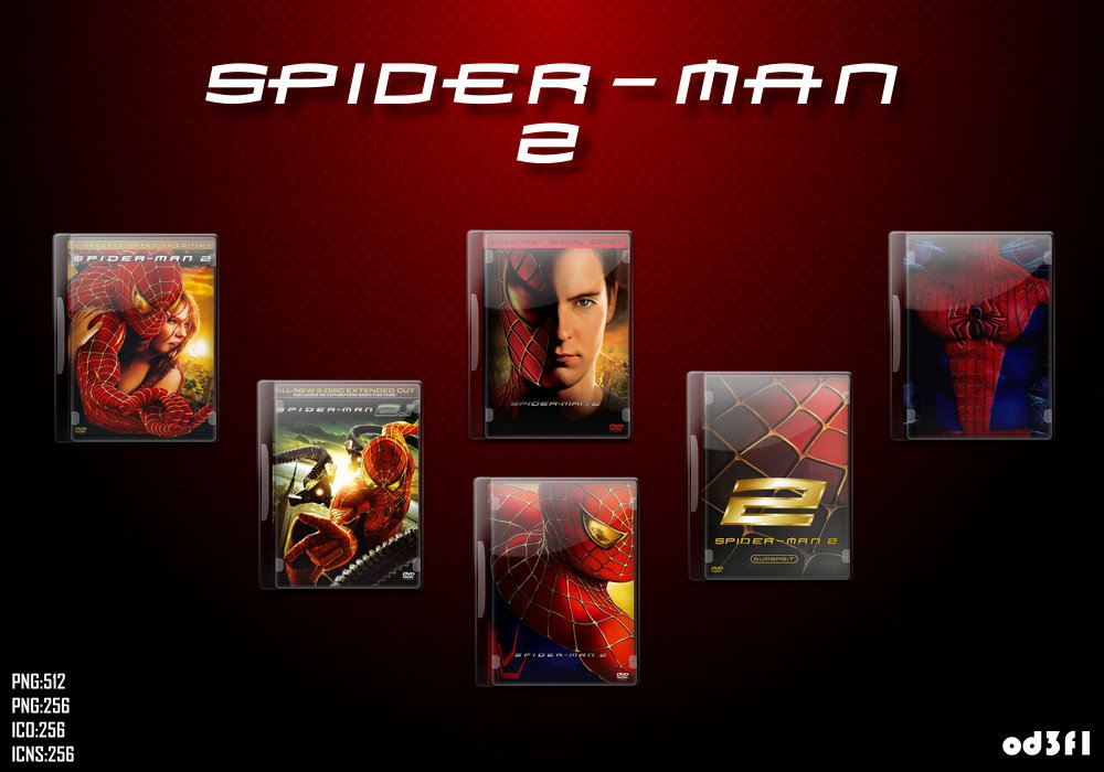 Spider-Man 2 Main Icon Set by od3f1 on DeviantArt