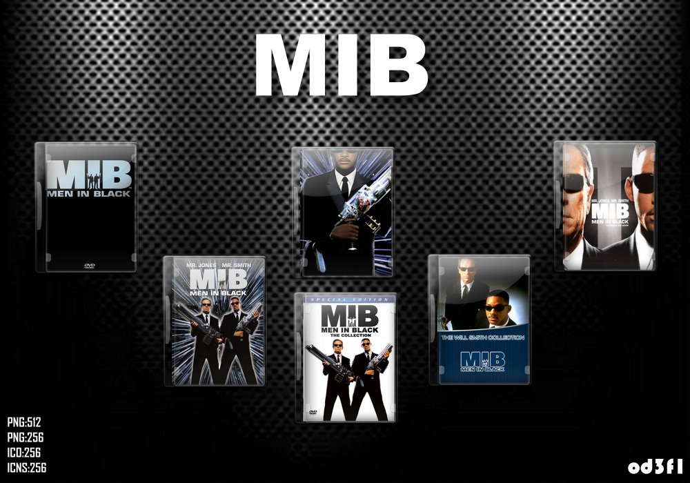 Men In Black Main Icon Set by od3f1 on DeviantArt