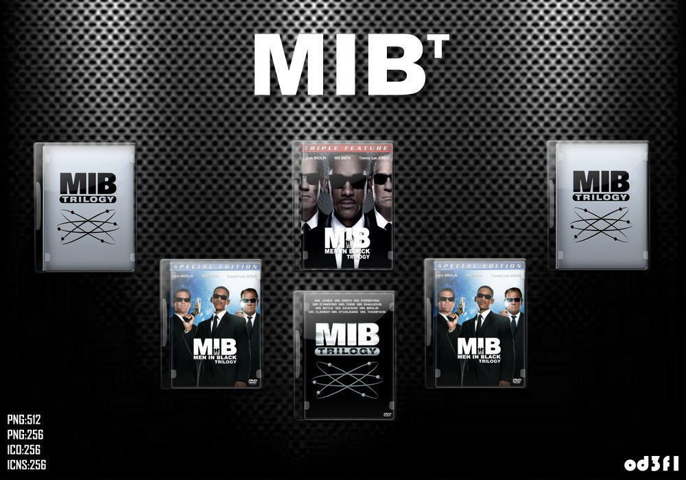 Men In Black Trilogy Main Icon Set by od3f1 on DeviantArt