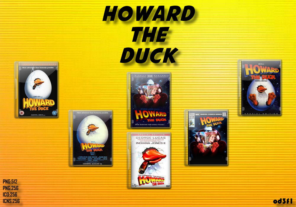 Howard The Duck Main Icon Set by od3f1 on DeviantArt
