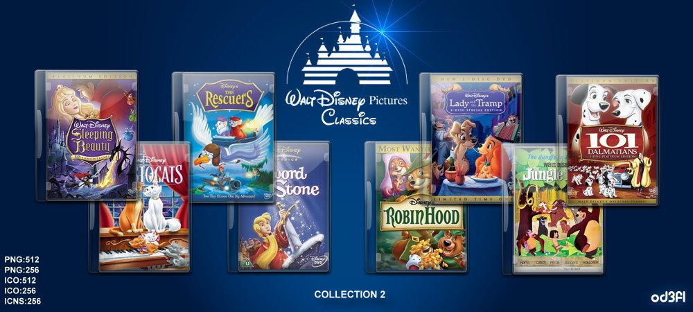 Classic Disney Collection 2 by od3f1 on DeviantArt