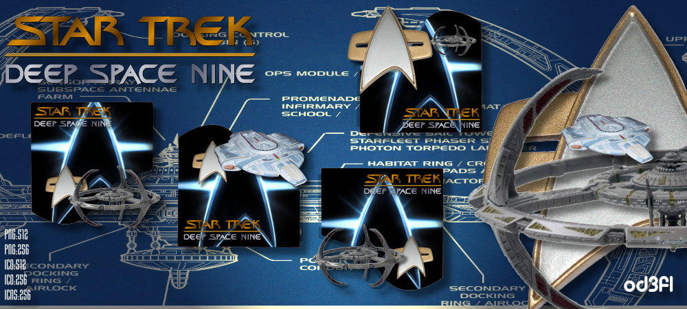 Star Trek Deep Space Nine by od3f1 on DeviantArt