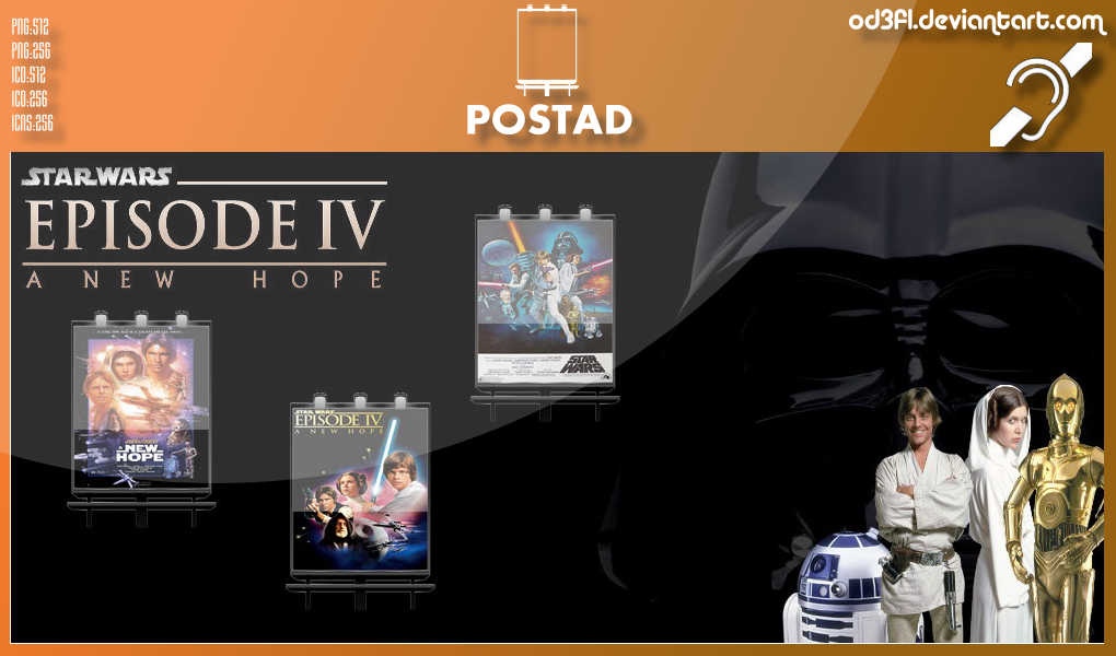 PostAd - 1977 - Star Wars Episode 4 A New Hope by od3f1 on DeviantArt