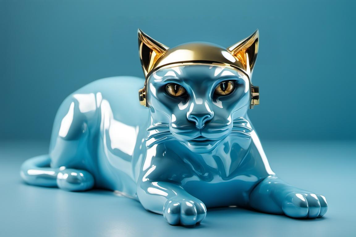 Ceramic Droid Cat by lollycavalier on DeviantArt