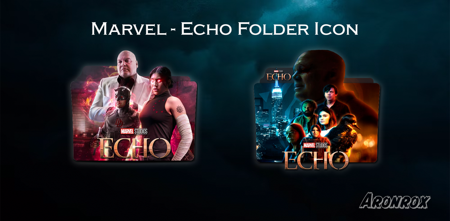 Marvel - Echo folder icons by Aronrox25 on DeviantArt