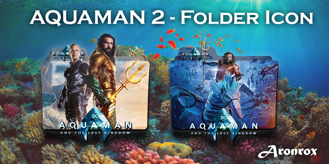 Aquaman 2 folder icon by Aronrox25 on DeviantArt
