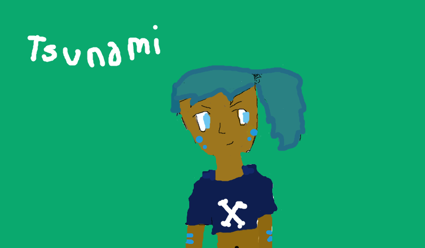 Tsunami as a Human by pUppLOvER1 on DeviantArt