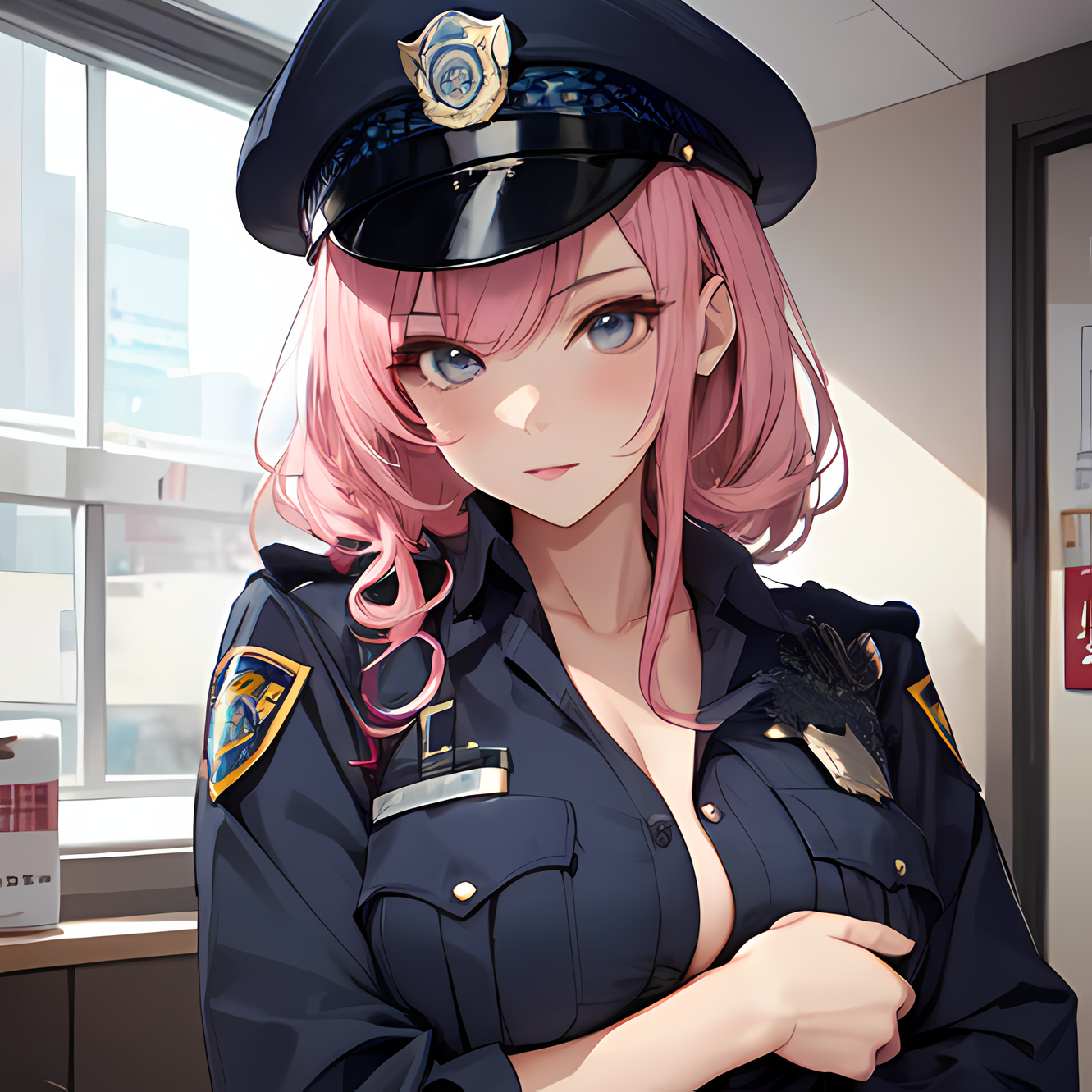 So seducing a police officer? by KofiLove on DeviantArt