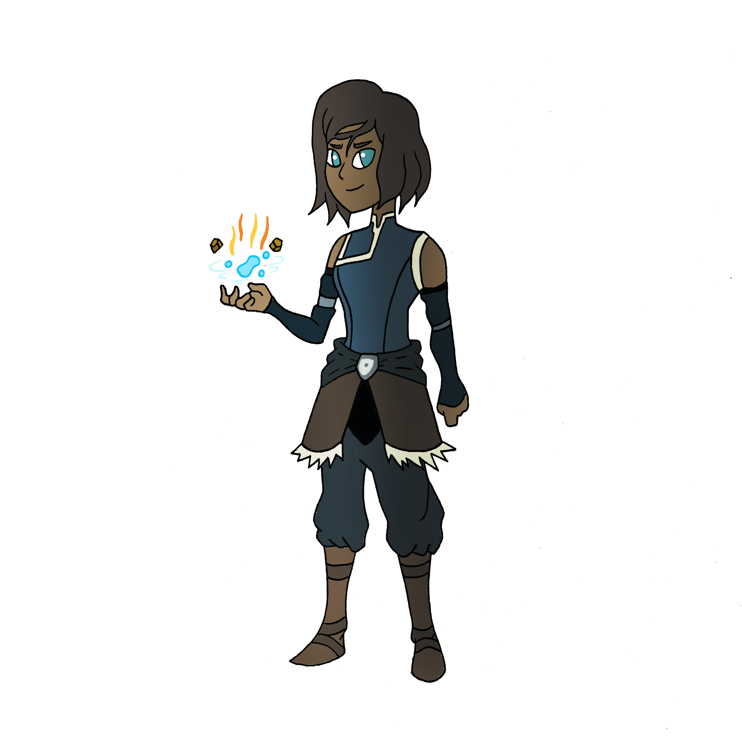 My own Korra version by nicholasnrm123 on DeviantArt