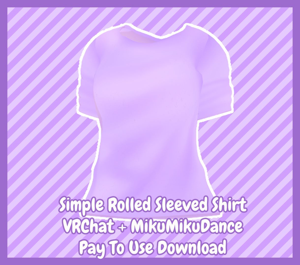[VRChat + MMD] Simple Shirt [+ P2U DL] by Astria-MMD-DLs on DeviantArt