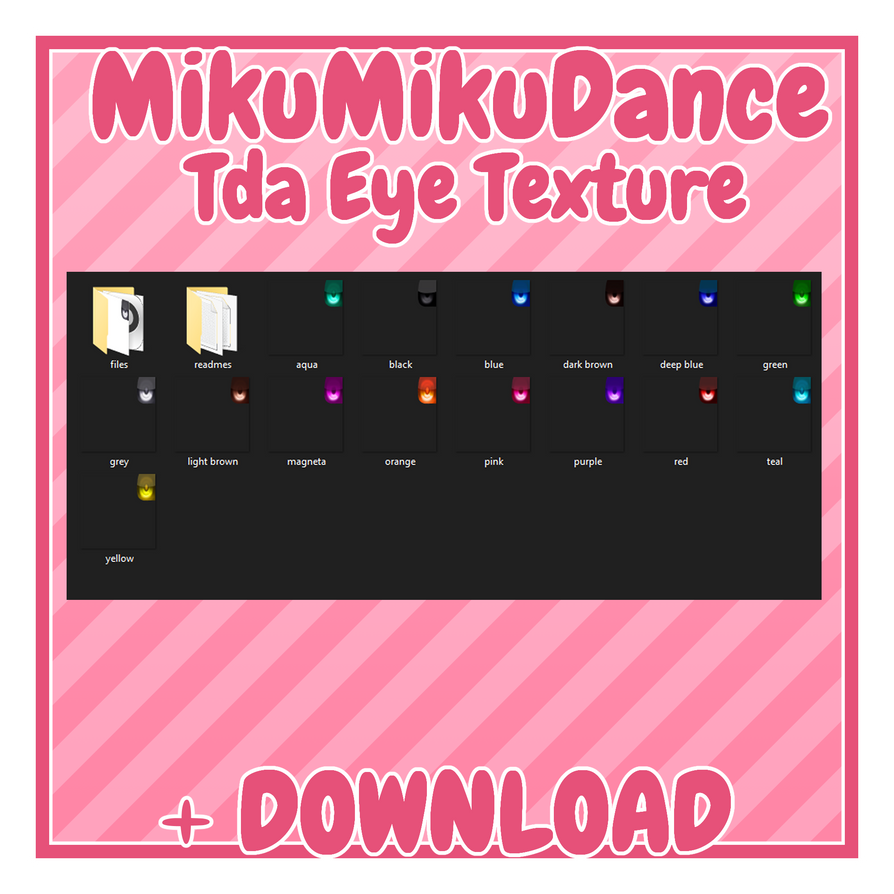 [MMD] Tda Eye Texture Edit [+ F2U DL] by Astria-MMD on DeviantArt