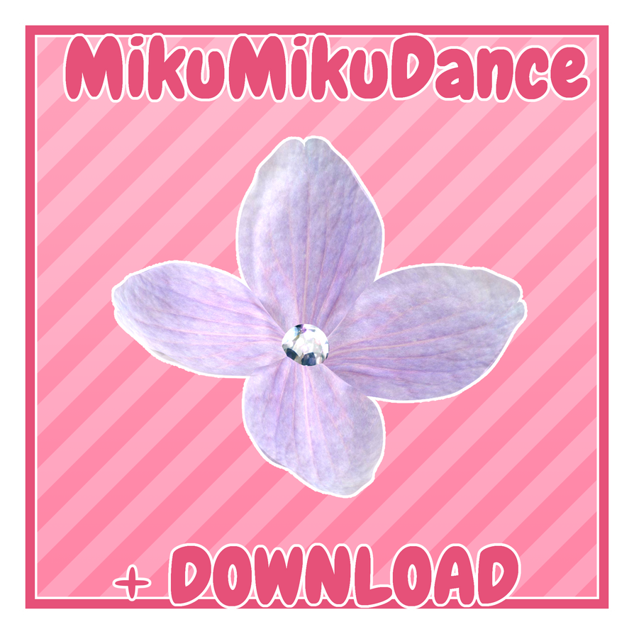 [MMD DL] Flower Hair Clip by Astria-MMD on DeviantArt