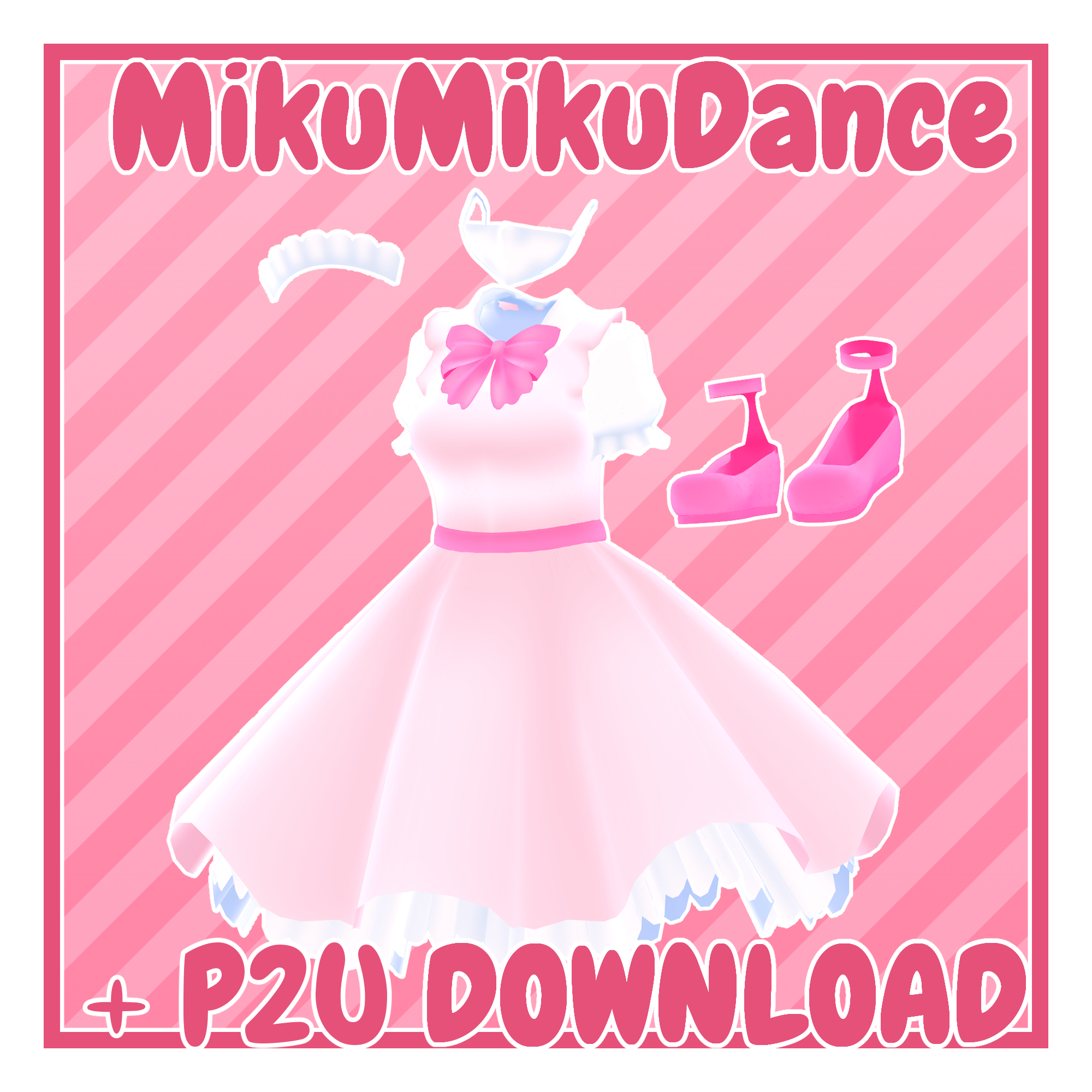 Mmd Dl Cute Outfit P2u By Astria Mmd On Deviantart