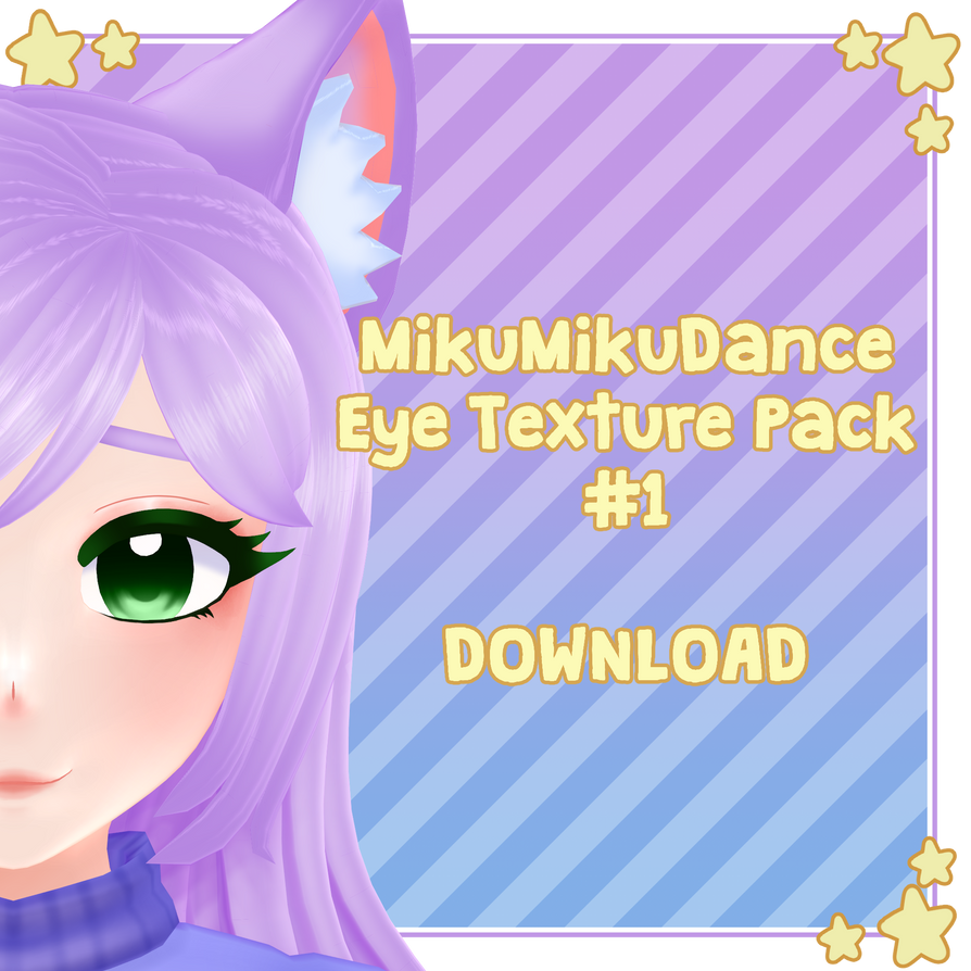 [VRChat / MMD] Eye Texture Pack #1 by Astria-MMD on DeviantArt
