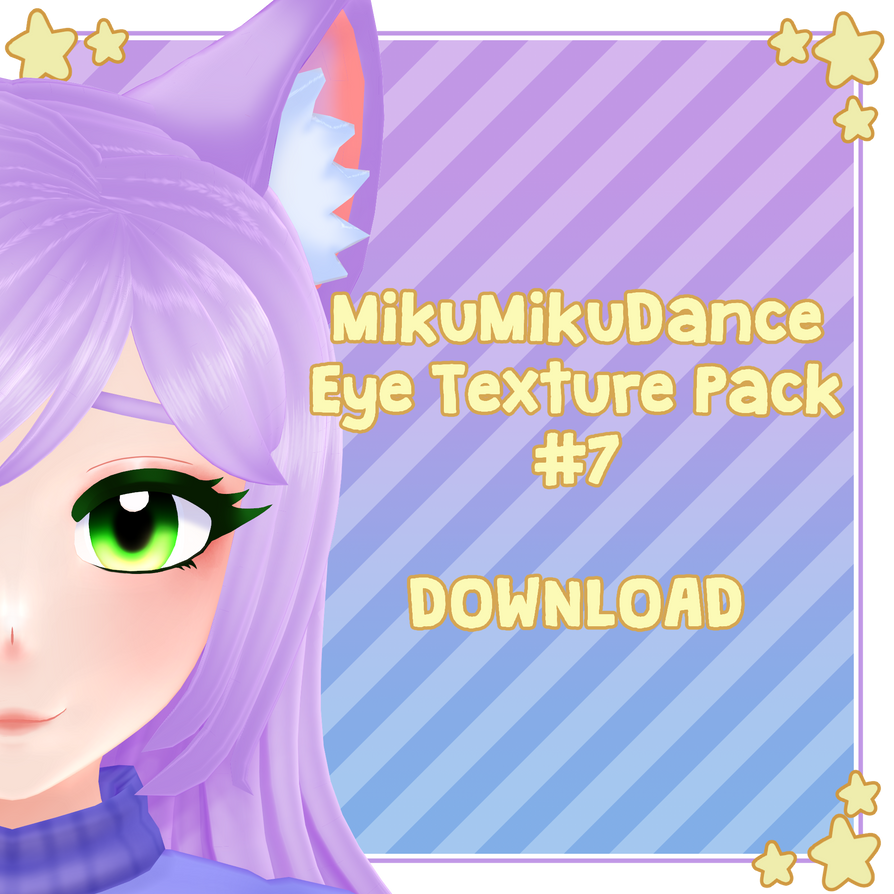 [VRChat / MMD] Eye Texture Pack #7 by EllieSeren on DeviantArt