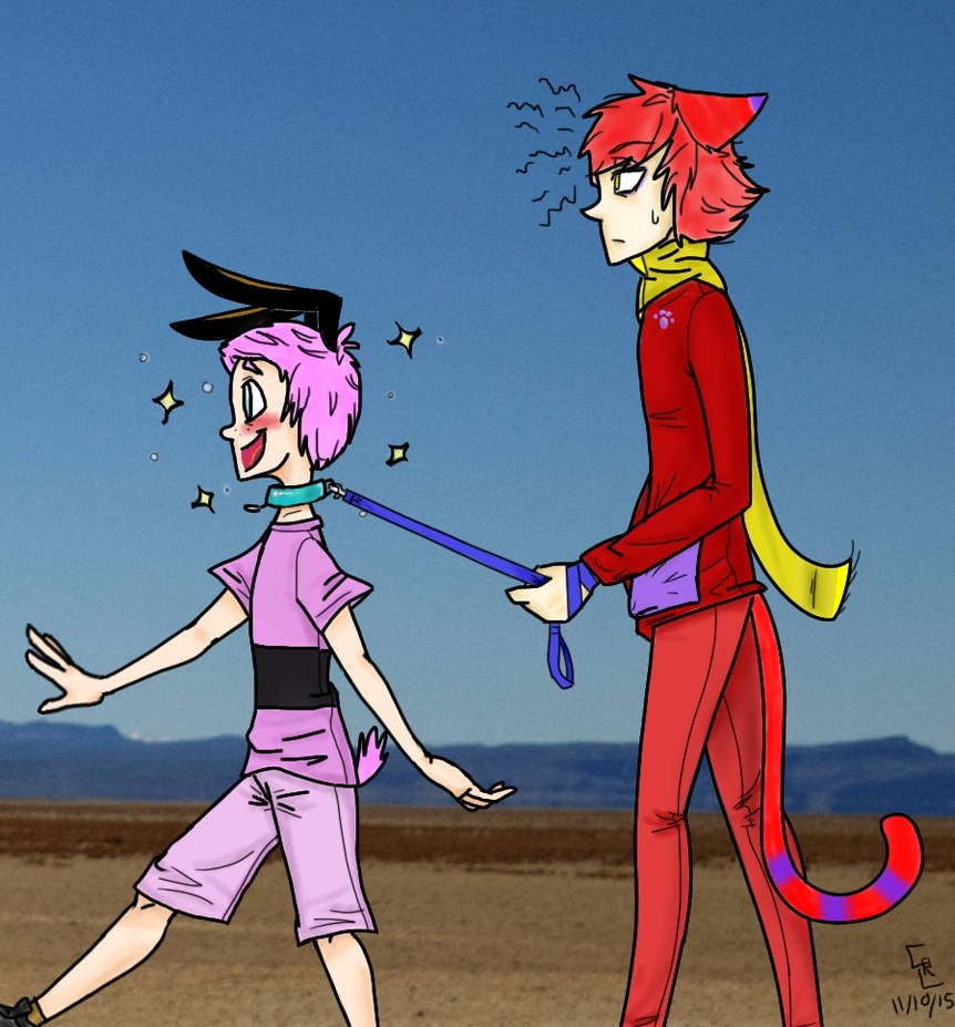 Katz X Courage by CharaTheCat on DeviantArt