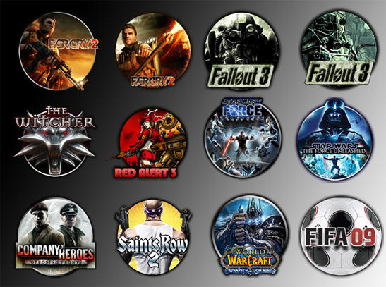 Game Icons V by sirithlainion on DeviantArt