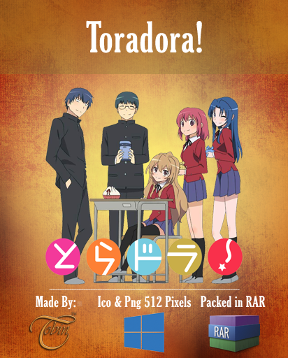 Toradora - Anime Icon Folder by Tobinami on DeviantArt