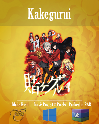 Kakegurui - Anime Icon Folder by Tobinami on DeviantArt