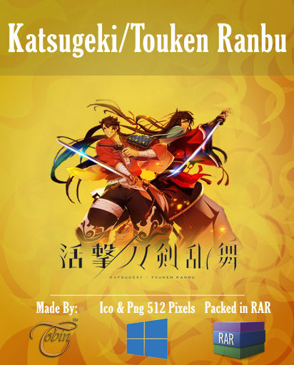 Katsugeki Touken Ranbu v3 - Anime Icon Folder by Tobinami on DeviantArt