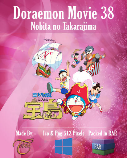 Doraemon Movie 38 Nobita no Takarajima - Anime Ico by Tobinami on ...