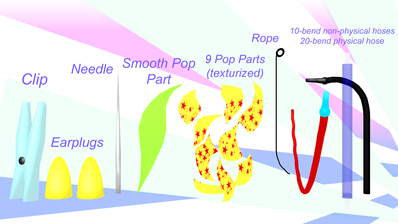 Balloon Related Props MMD models by imbapovi on DeviantArt