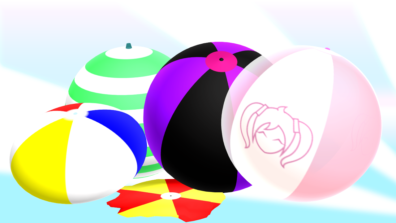 Beach Ball MMD models by imbapovi on DeviantArt