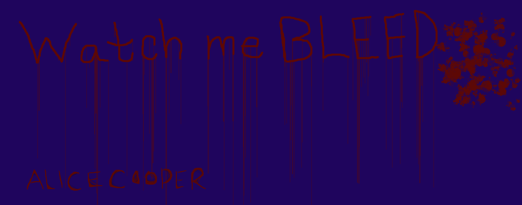 Only Women Bleed by MissLucysLeeches on DeviantArt