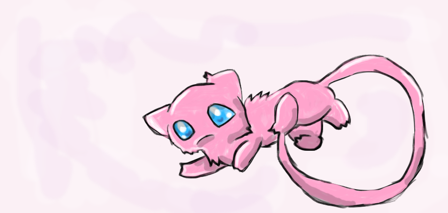 Pokemon Fan Art~Mew by BunnyzooniArt on DeviantArt