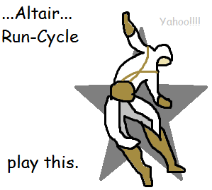 [3D-Back pose] Altair Run Cycle Assassin's Creed by TheMrSupervideoman ...