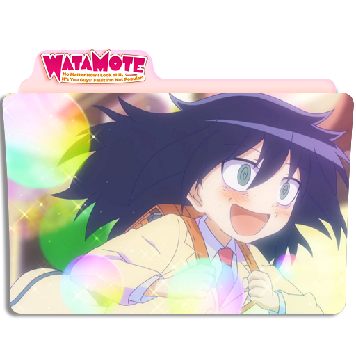 Watamote icon folder 2 by Striknin on DeviantArt