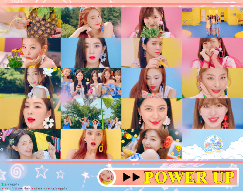 // SCREENCAP // +100 RED VELVET 'POWER UP' M/V by giangplz on DeviantArt