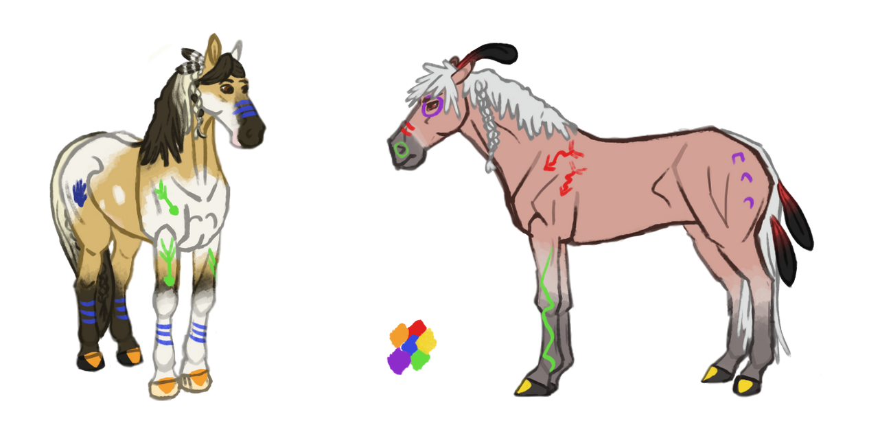 War Paint by Bruneydog on DeviantArt