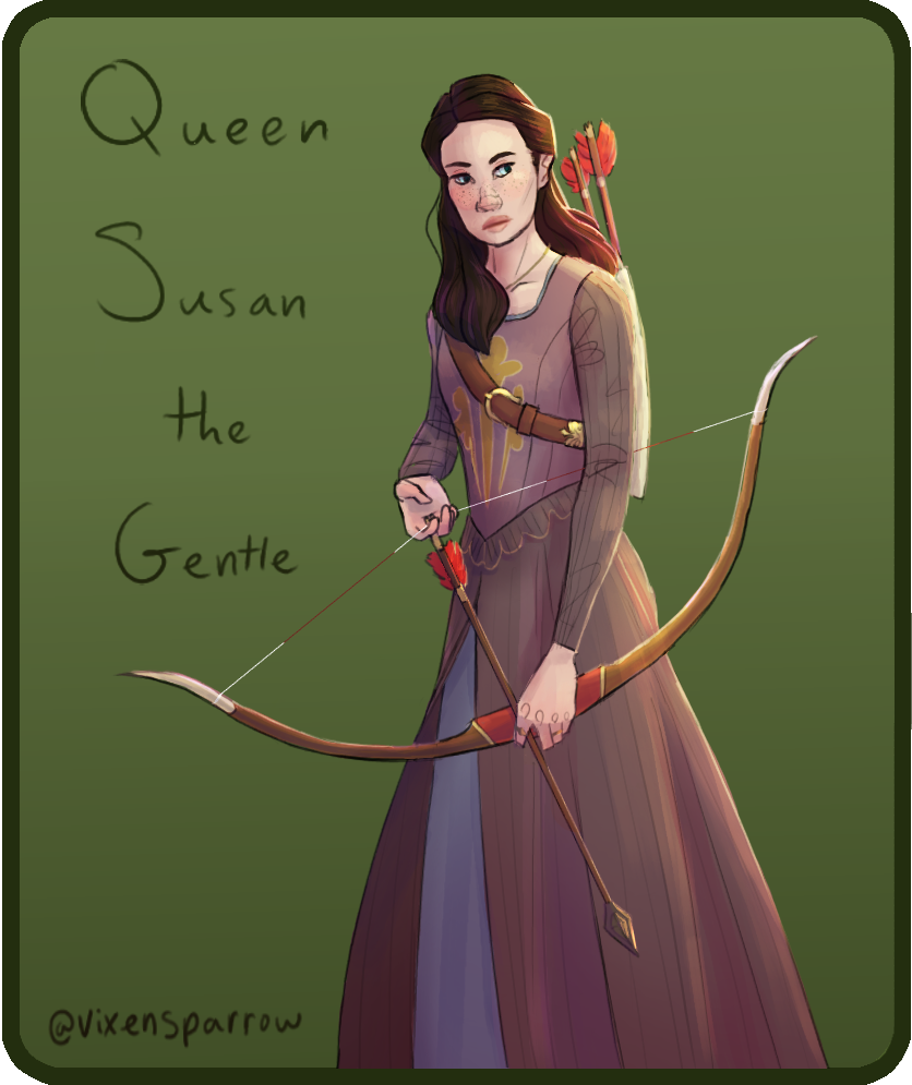 Queen Susan the Gentle by Bruneydog on DeviantArt