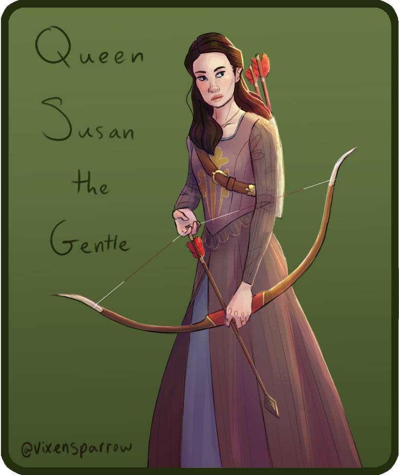 Queen Susan the Gentle by Bruneydog on DeviantArt