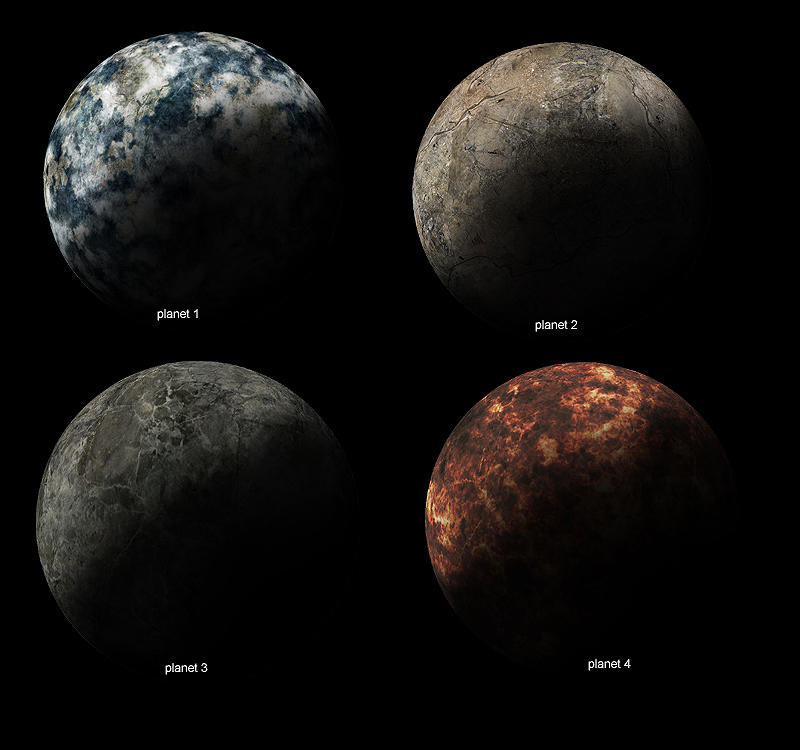 Planet Texture Pack by bloodyslash on DeviantArt