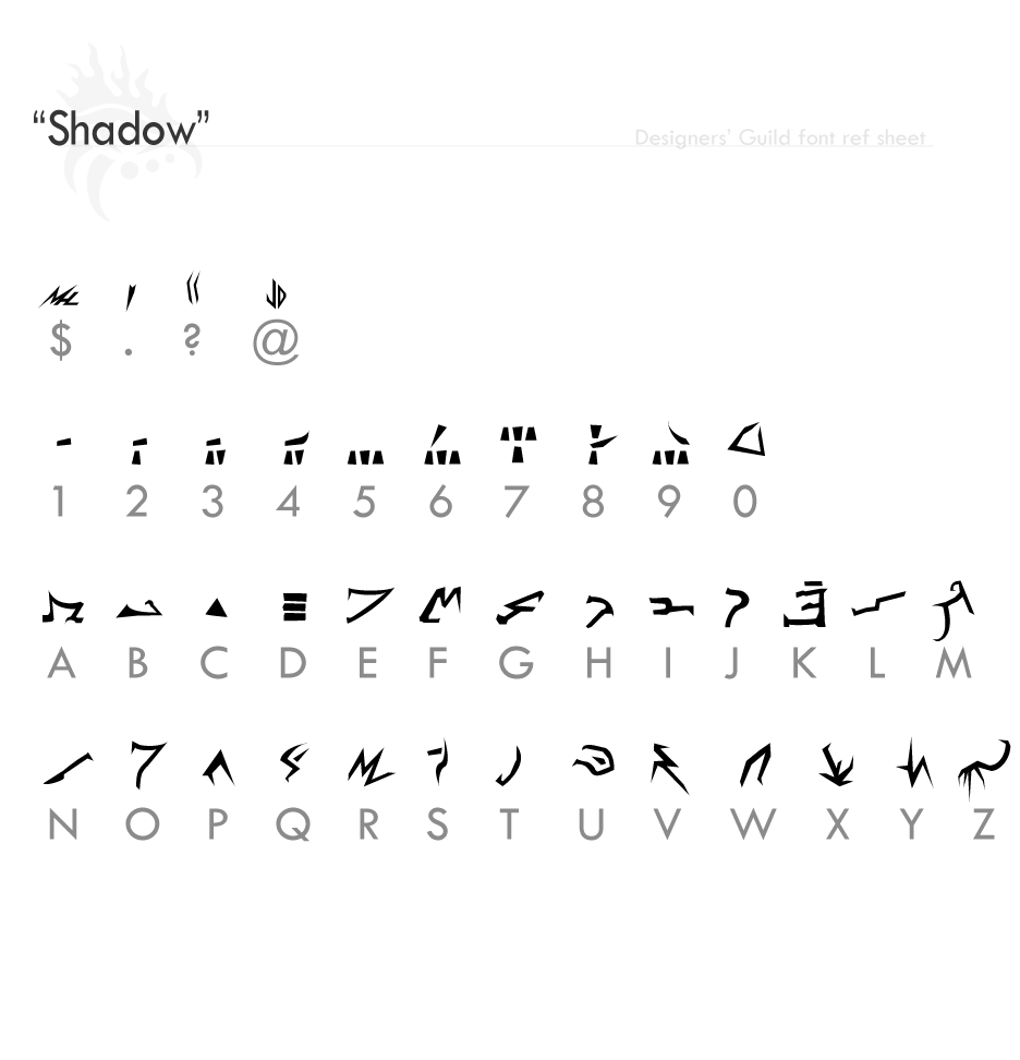 'Shadow' Fontref + resources by Designers-Guild on DeviantArt