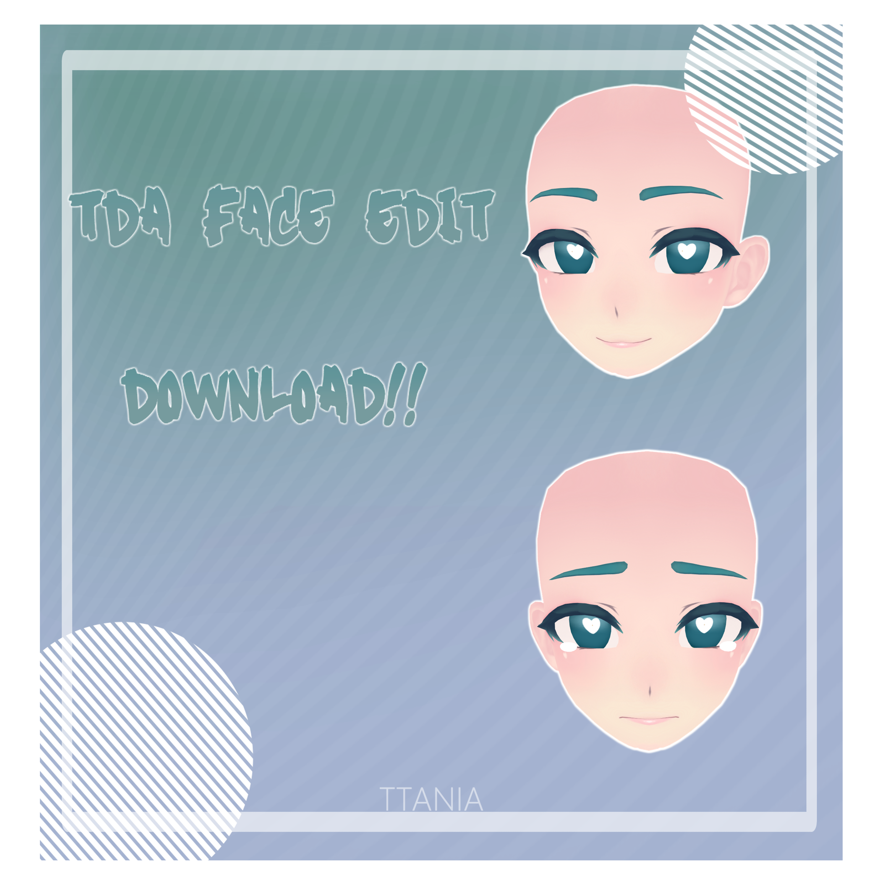 TDA face edit #5 by TTANIA on DeviantArt