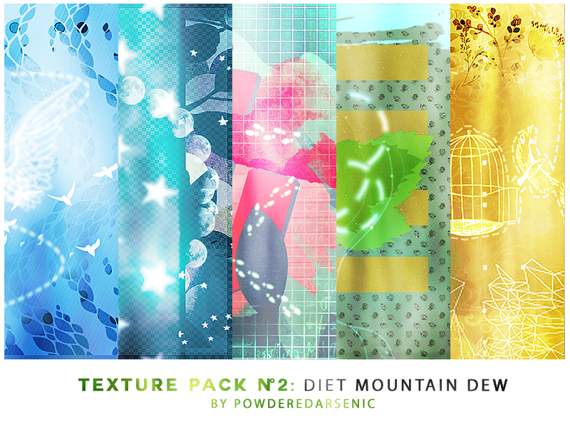 Texture Pack 2 Diet Mountain Dew by PowderedArsenic on DeviantArt